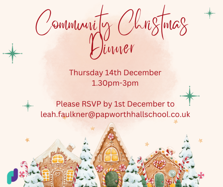 Community Christmas Dinner - Papworth Hall School